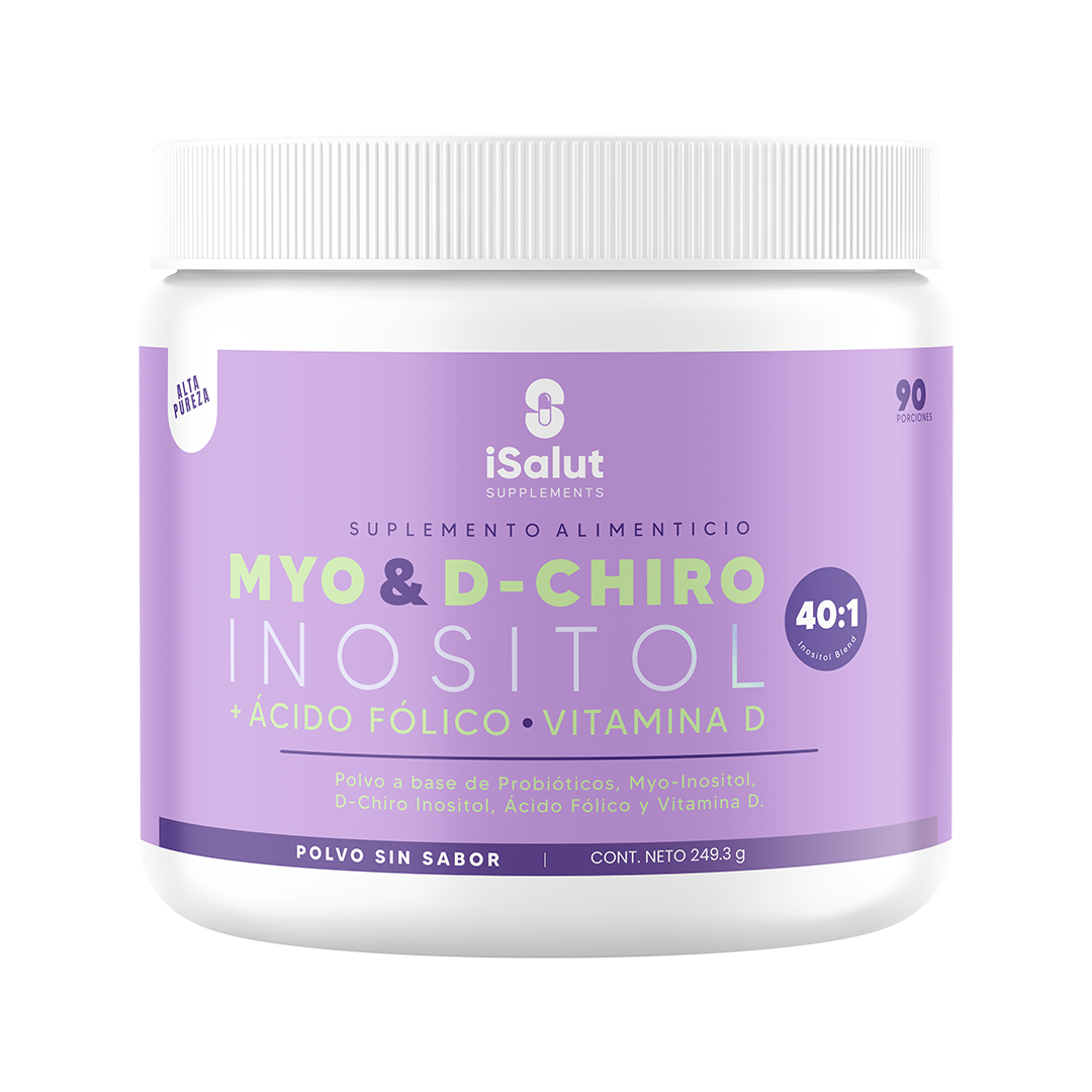 Myo & D-Chiro Inositol 40:1 + Ácido Fólico y Vitamina D – iSalut